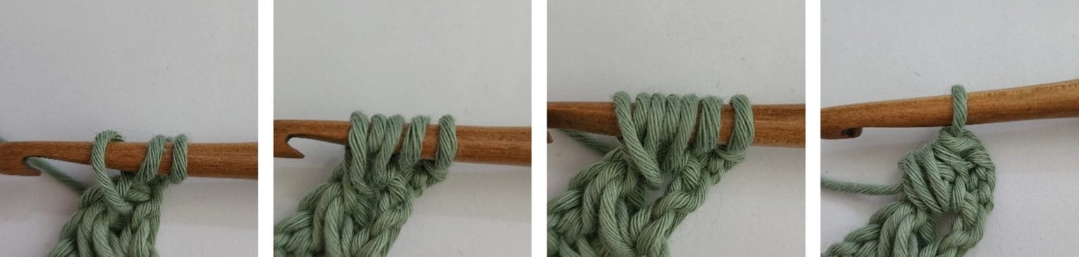 Crochet Wheat Stitch - Waves of Grain Pattern - Made by Gootie