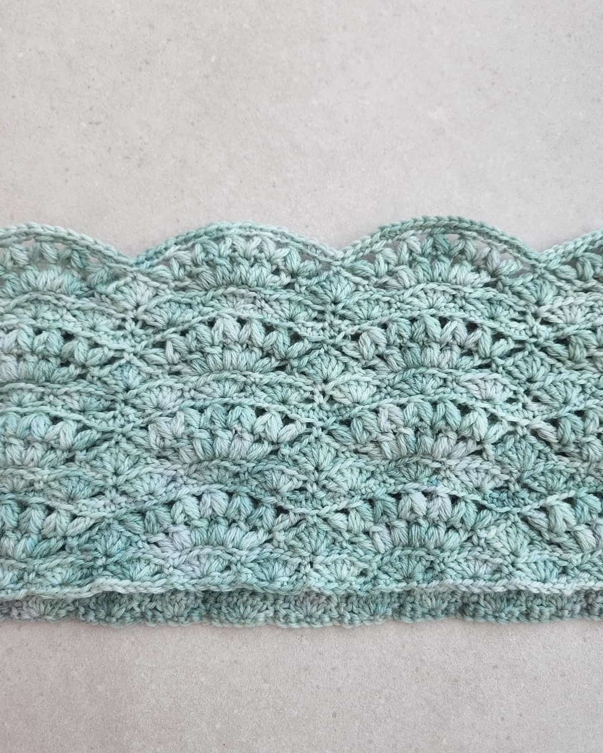 Lightweight Infinity Scarf Crochet Pattern (Free) - Made by Gootie