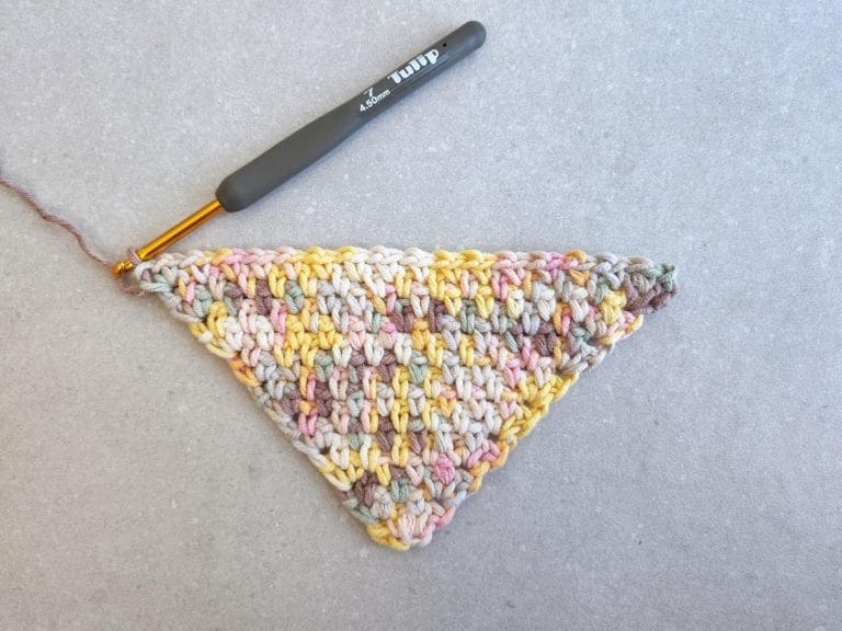 Crochet Corner to Corner Mesh Stitch - Free Pattern - Made by Gootie