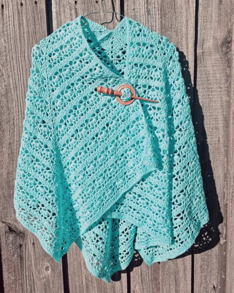 Free Summer Shawl Crochet Pattern - Made by Gootie