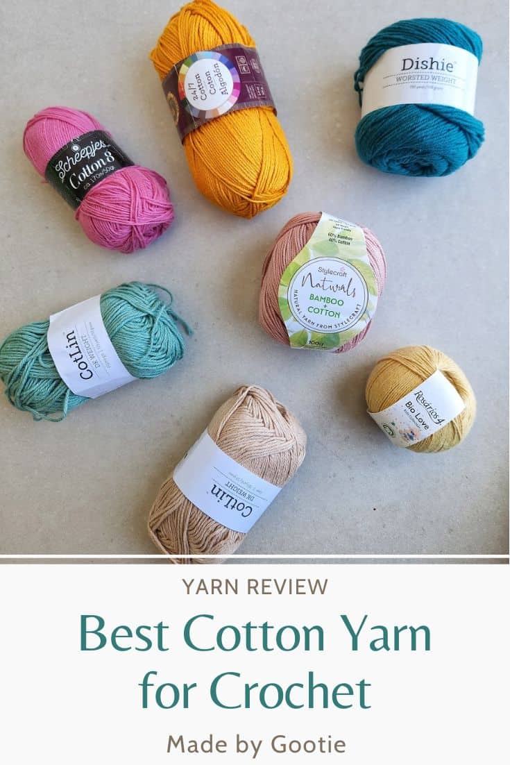 Best Cotton Yarn For Crochet (2026) - Made by Gootie
