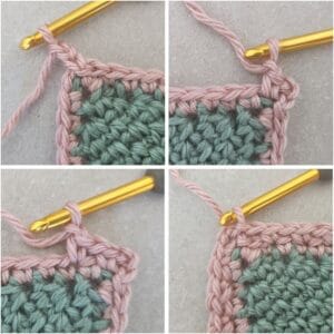 Moss Stitch Border - Simple Crochet Border for Blankets - Made by Gootie