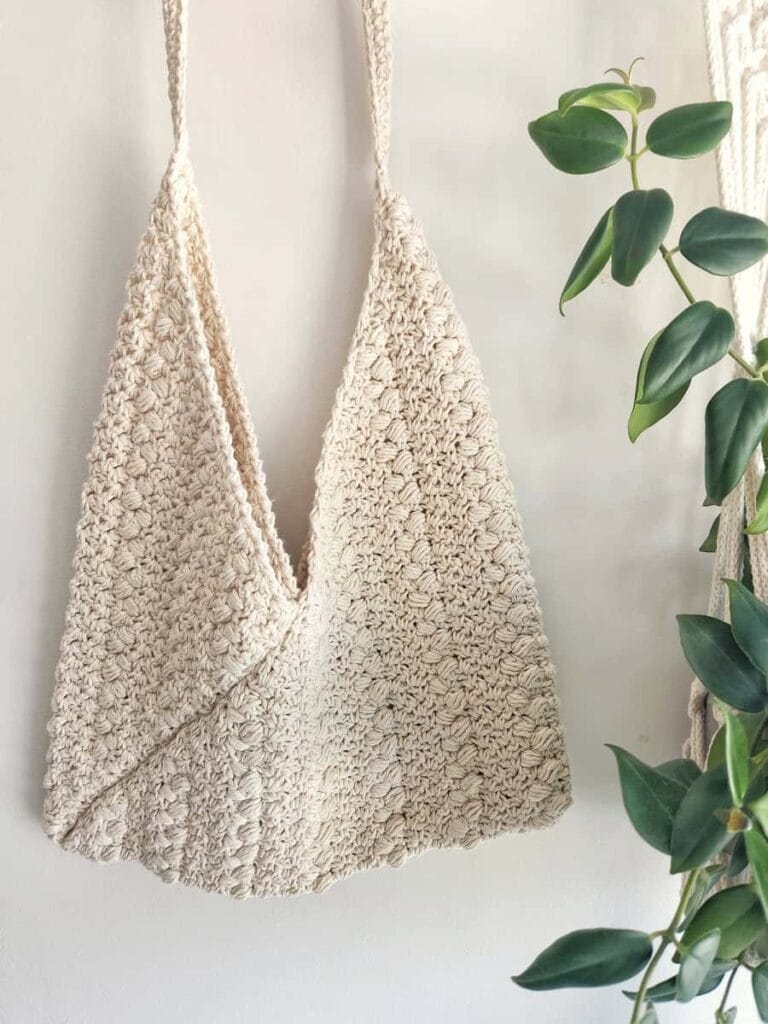 Braided Beans - Rectangle Crochet Bag Pattern - Made by Gootie