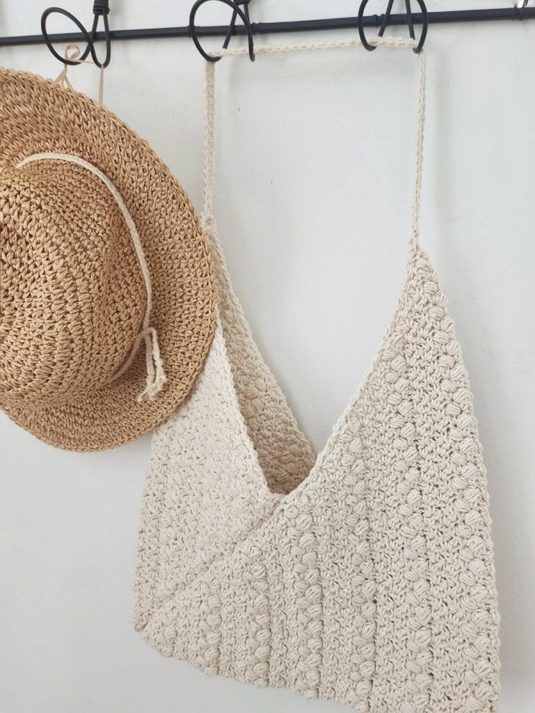 Braided Beans - Rectangle Crochet Bag Pattern - Made by Gootie